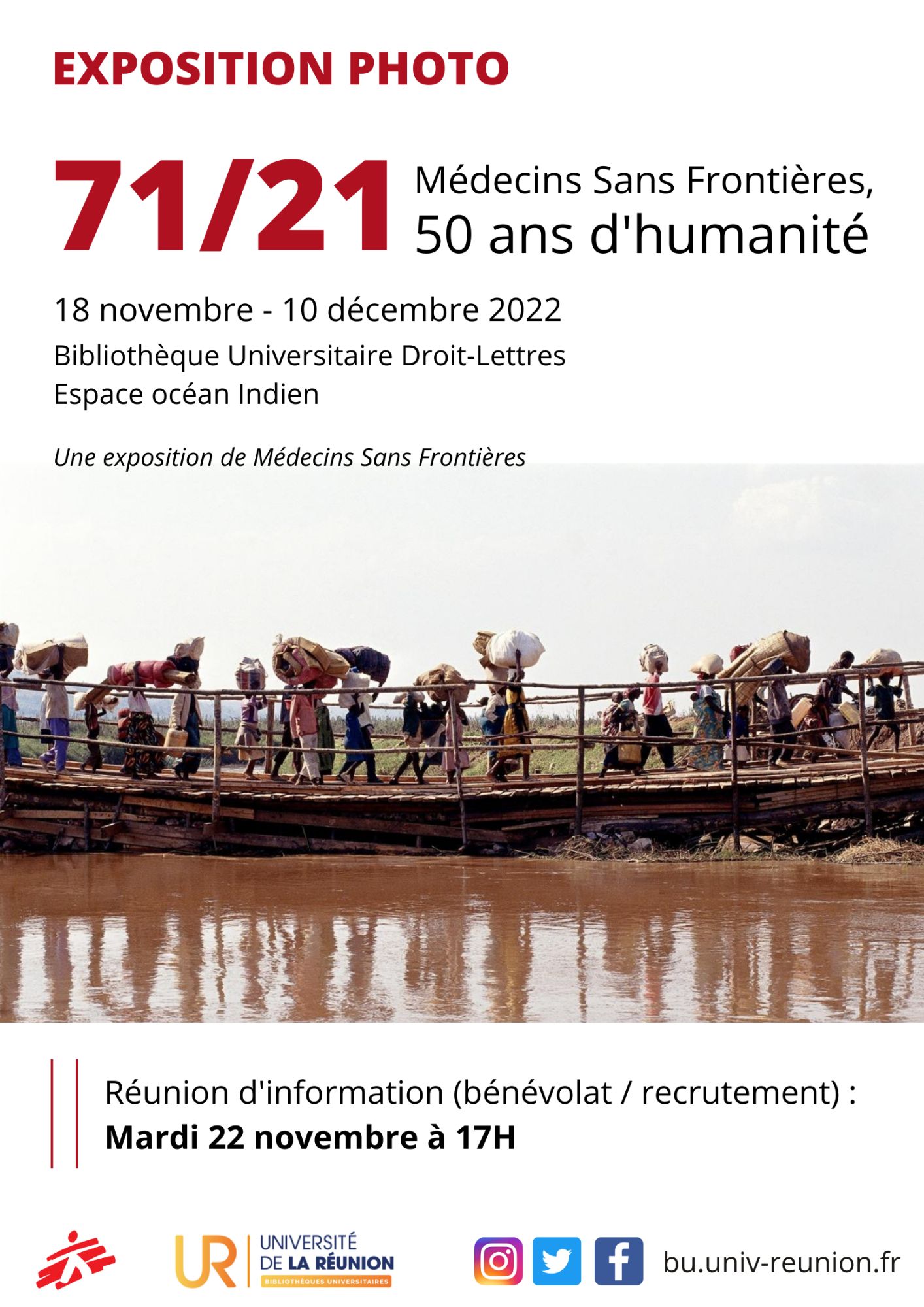 71/21 : Médecins Sans Frontières, 50 ans d'humanité - Université de La ...