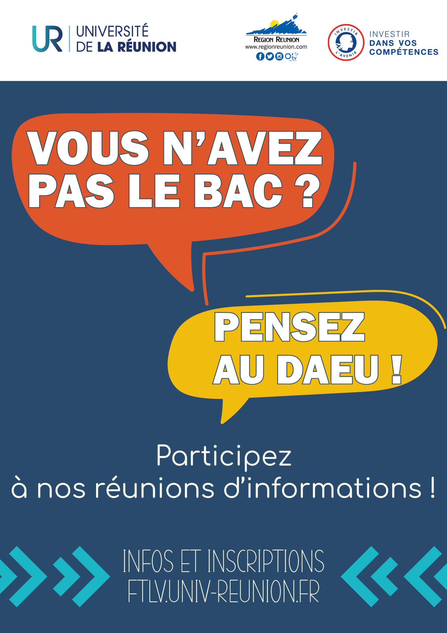 Les rendez-vous infos du DAEU - Université de La Réunion